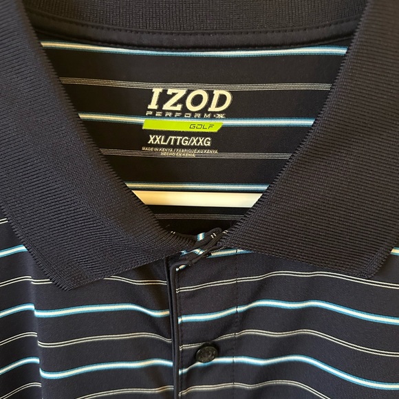 Izod | Shirts | Mens Xxl Izod Perform X Golf Polo 0 Polyester | Poshmark